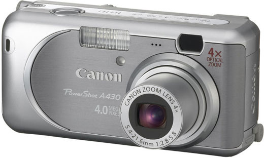 Canon PowerShot A430 香港價錢、相機規格及相關報道 - DCFever.com