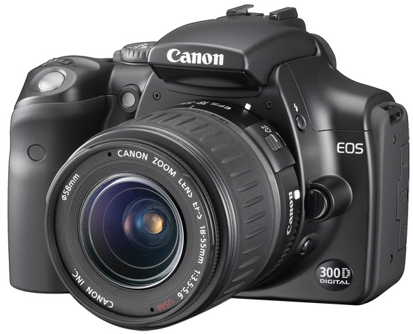 Canon EOS 300D 香港價錢、評測報告、相機規格及相關報道 - DCFever.com