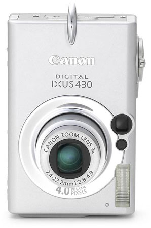 Canon Digital IXUS 430 香港價錢、相機規格及相關報道 - DCFever.com