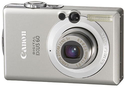 Canon Digital IXUS 60 香港價錢、相機規格及相關報道 - DCFever.com