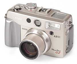 Canon PowerShot G2 香港價錢、相機規格及相關報道 - DCFever.com