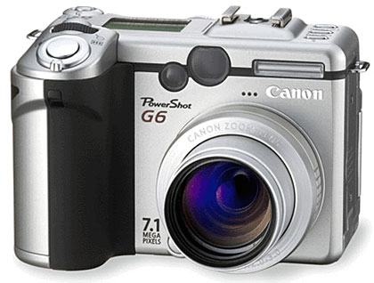 Canon PowerShot G6 香港價錢、相機規格及相關報道 - DCFever.com