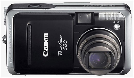 Canon PowerShot S80 香港價錢、評測報告、相機規格及相關報道 - DCFever.com