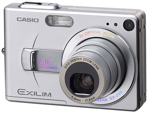 Casio Exilim Zoom EX-Z40 香港價錢、相機規格及相關報道 - DCFever.com