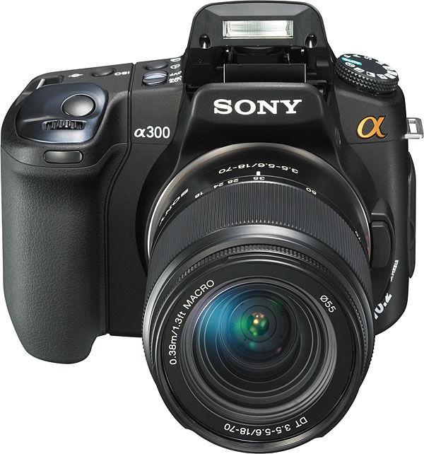 Sony DSLR-A300 香港價錢、相機規格及相關報道 - DCFever.com
