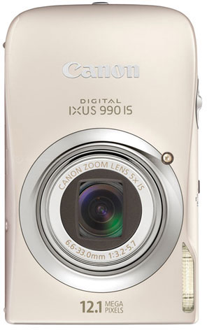 Canon Digital IXUS 990 IS 香港價錢、相機規格及相關報道 - DCFever.com